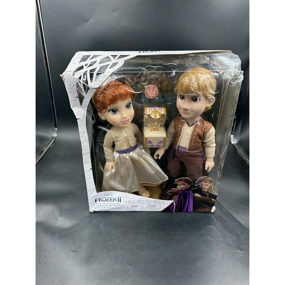 Disney | Toys | Frozen Doll Set Anna Kristoff 5 Proposal Ring Playset ...